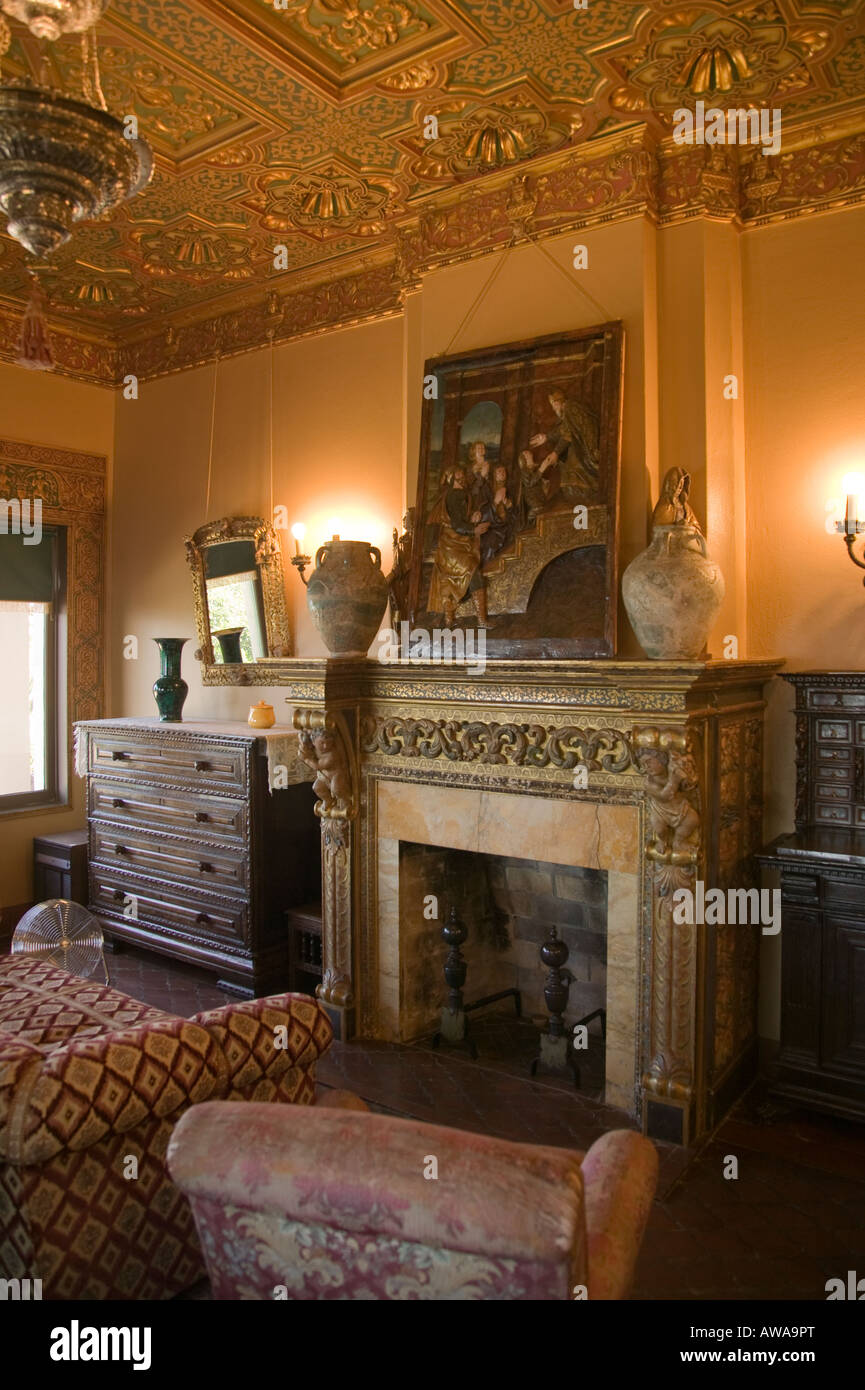 Hearst castle interior hi-res stock photography and images - Alamy