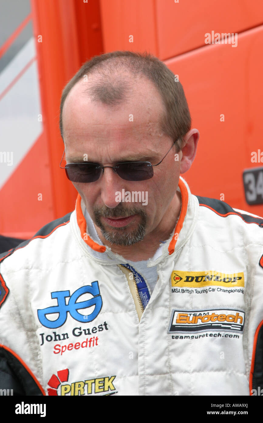 Mike Jordan BTCC touring car driver Stock Photo - Alamy