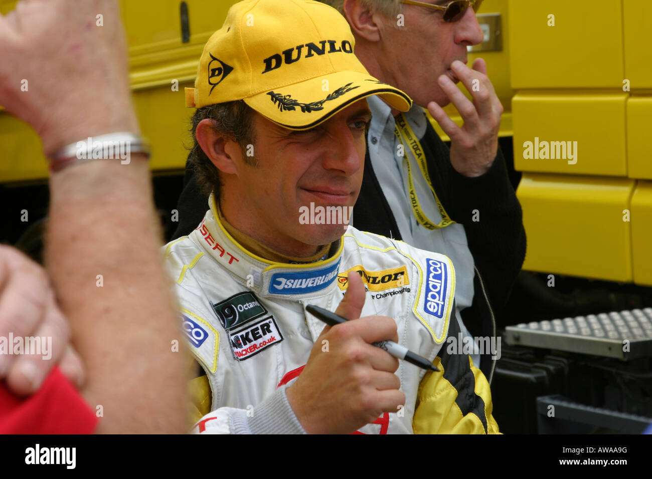 Jason Plato BTCC touring car driver Stock Photo - Alamy