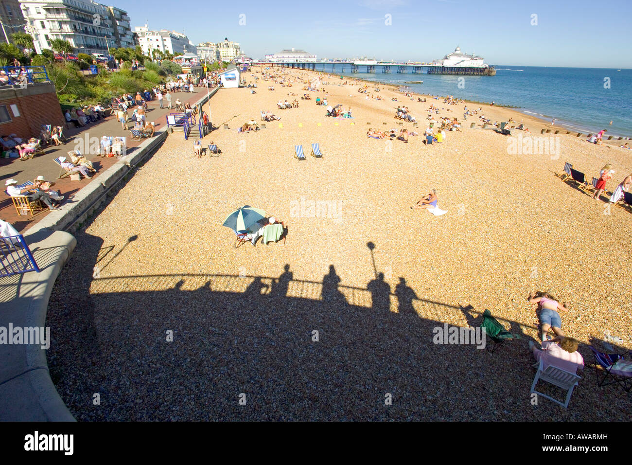 Typical british seaside scene hi-res stock photography and images - Alamy