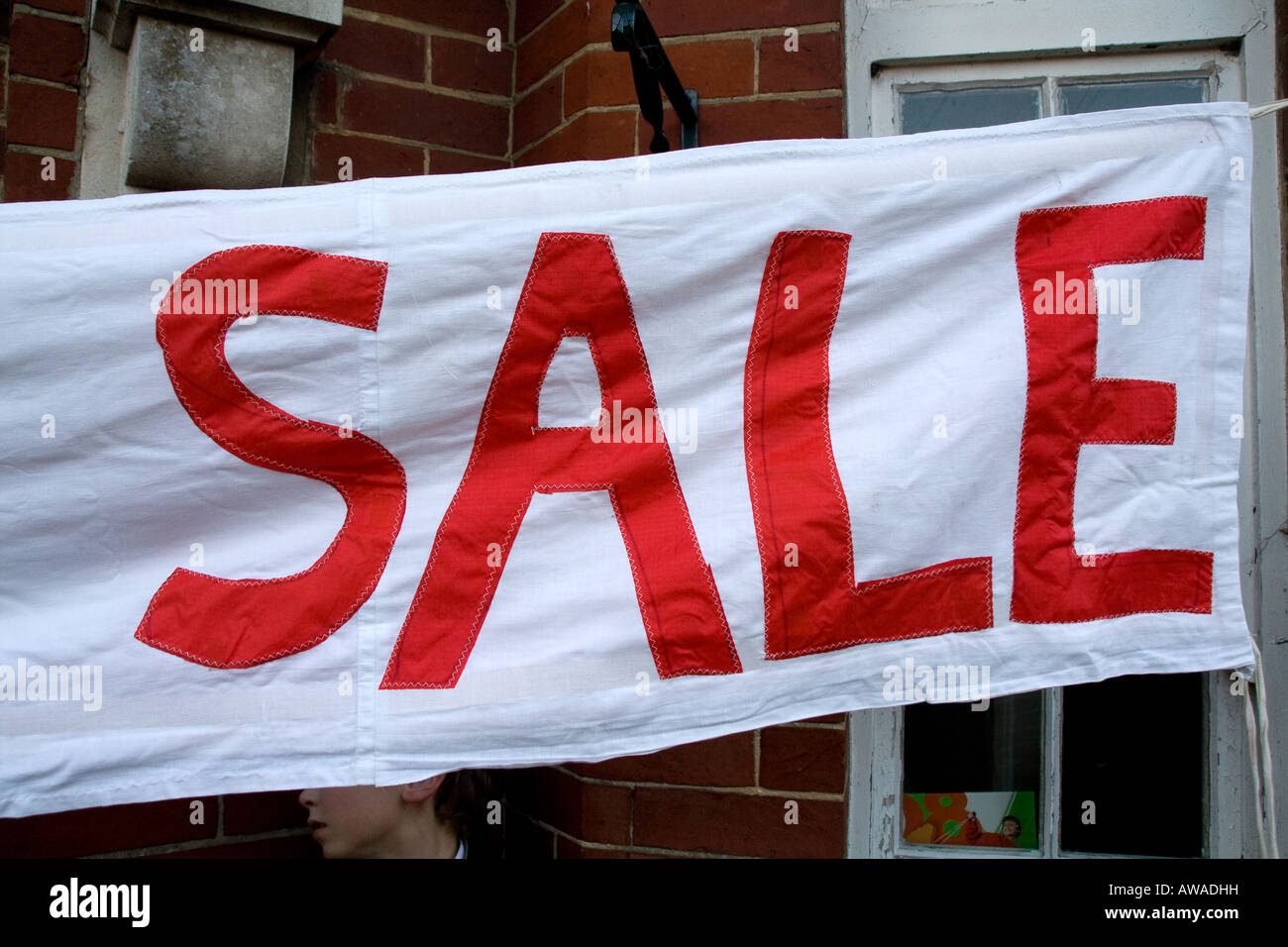 Jumble sale sign hi-res stock photography and images - Alamy