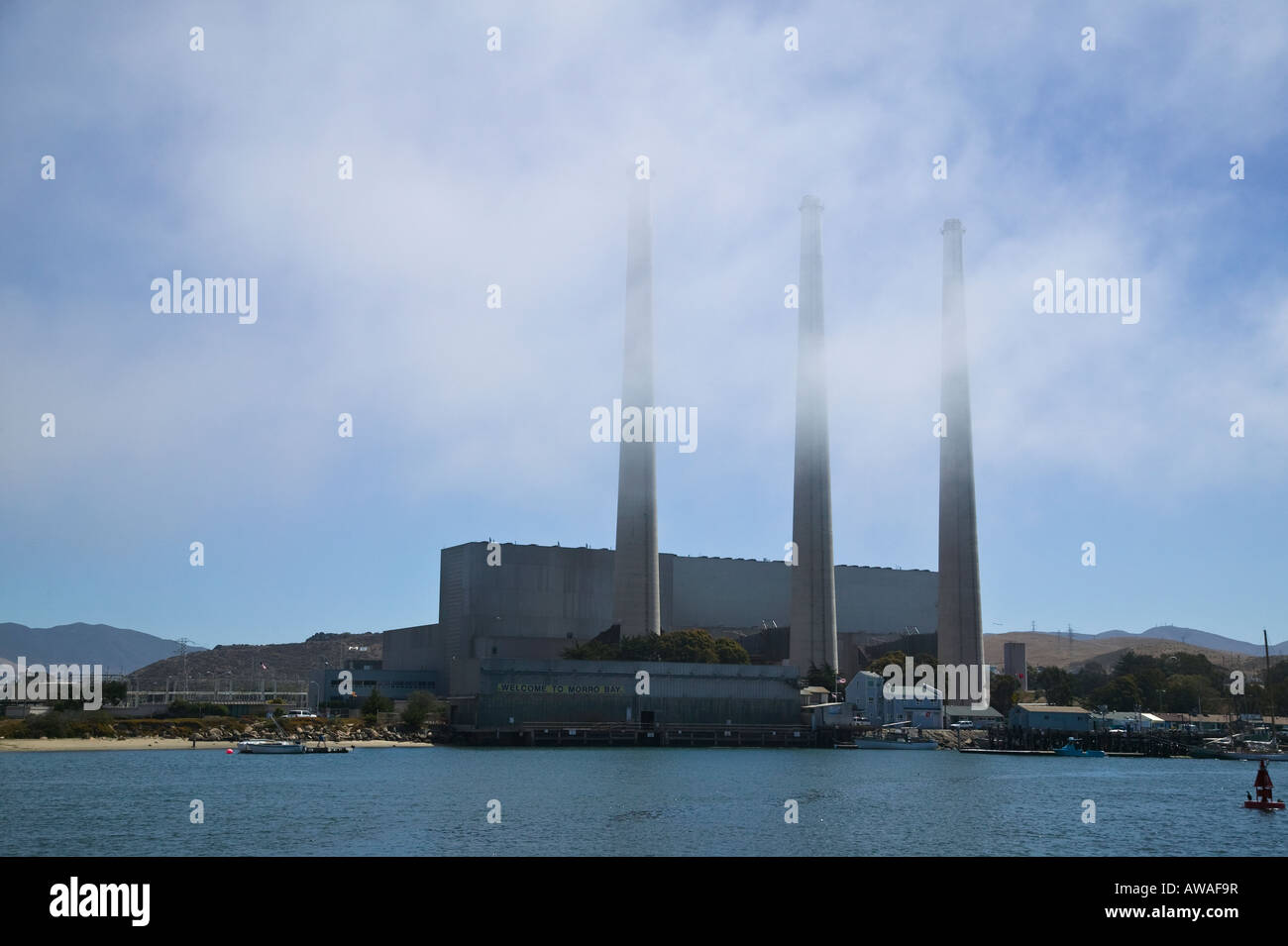 Electrical Generating Plant Morro Bay, California, USA Stock Photo - Alamy