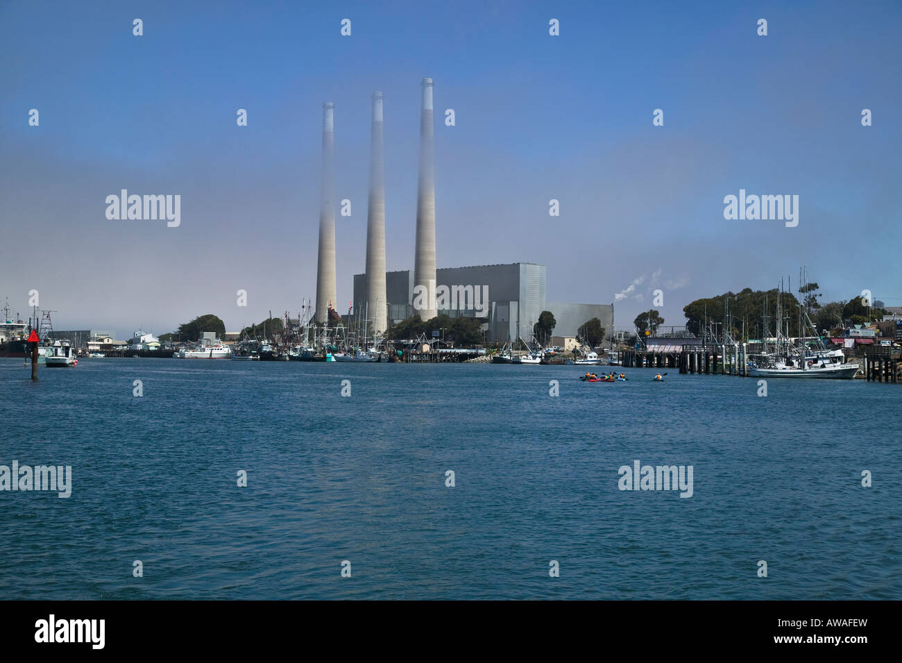 Electrical Generating Plant Morro Bay, California, USA Stock Photo - Alamy