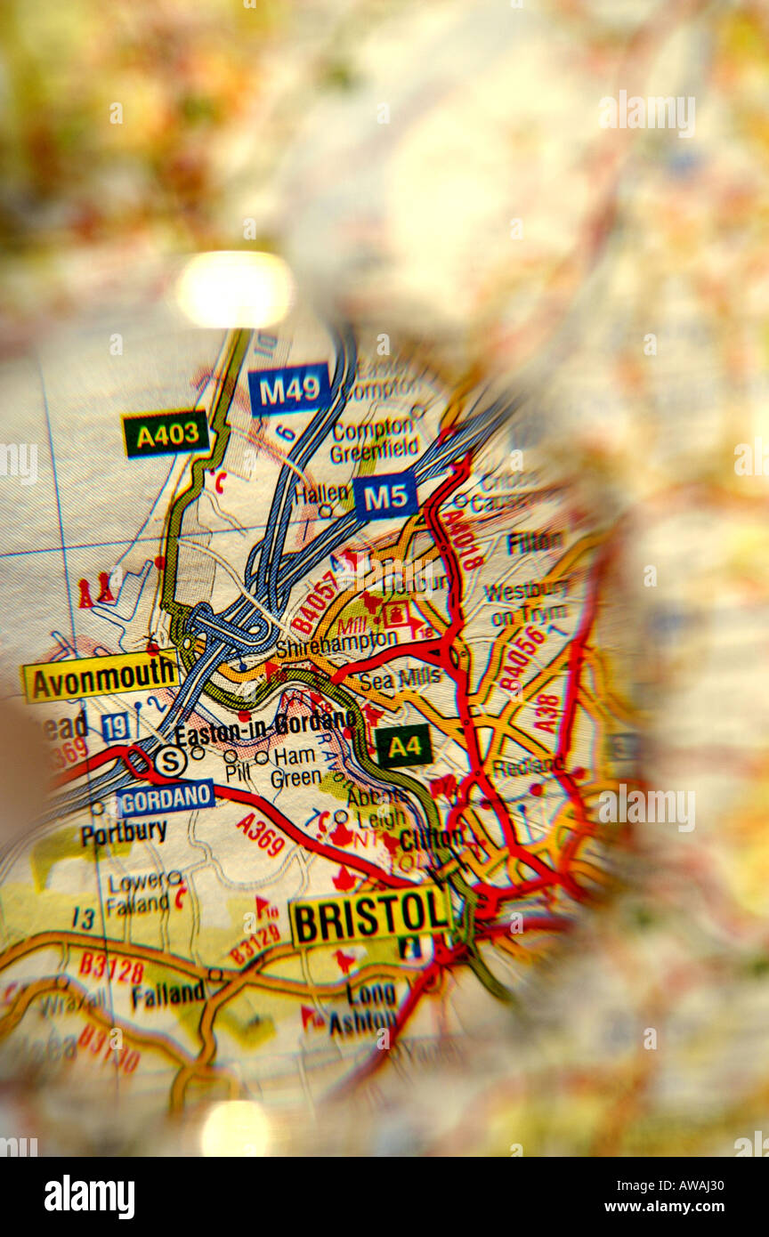 River avon map hi-res stock photography and images - Alamy