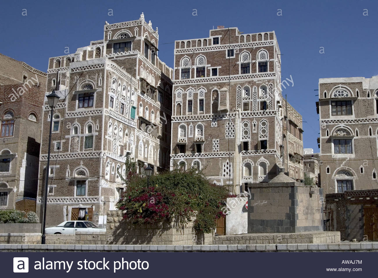Jemen, Sanaa, Altstadt, Weltkulturerbe Stock Photo, Royalty Free Image ...
