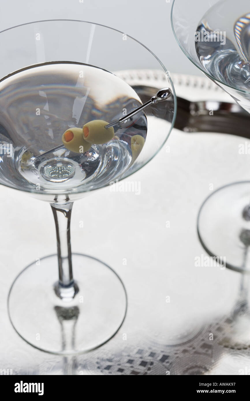 Vodka martini olives inside hi-res stock photography and images - Alamy