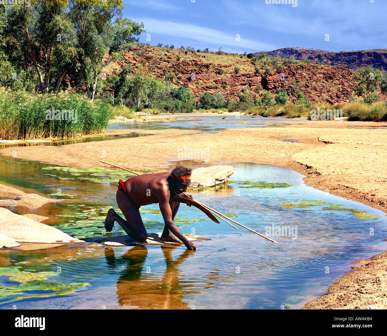 AU - NORTHERN TERRITORY: Native Aborigine Stock Photo - Alamy