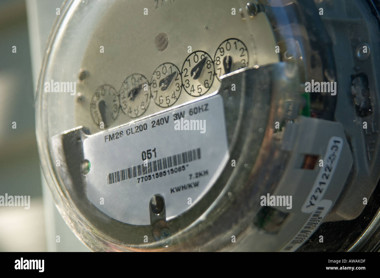 Electric meter outside house hi-res stock photography and images - Alamy
