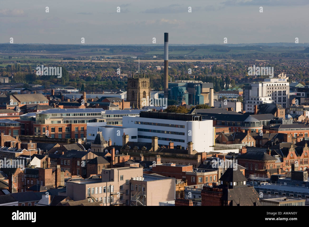 Nottingham cityscape hi-res stock photography and images - Alamy