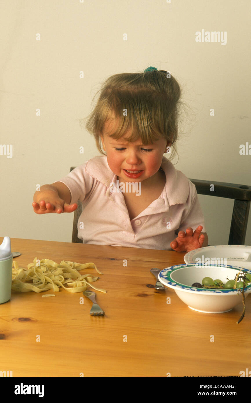 tantrums over food Stock Photo - Alamy