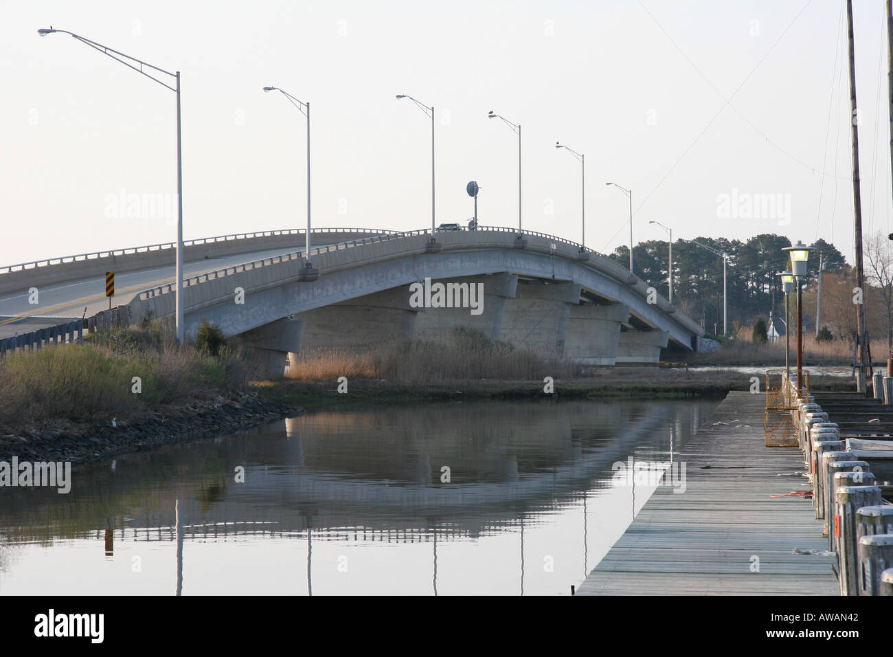 Bridge end road hi-res stock photography and images - Alamy