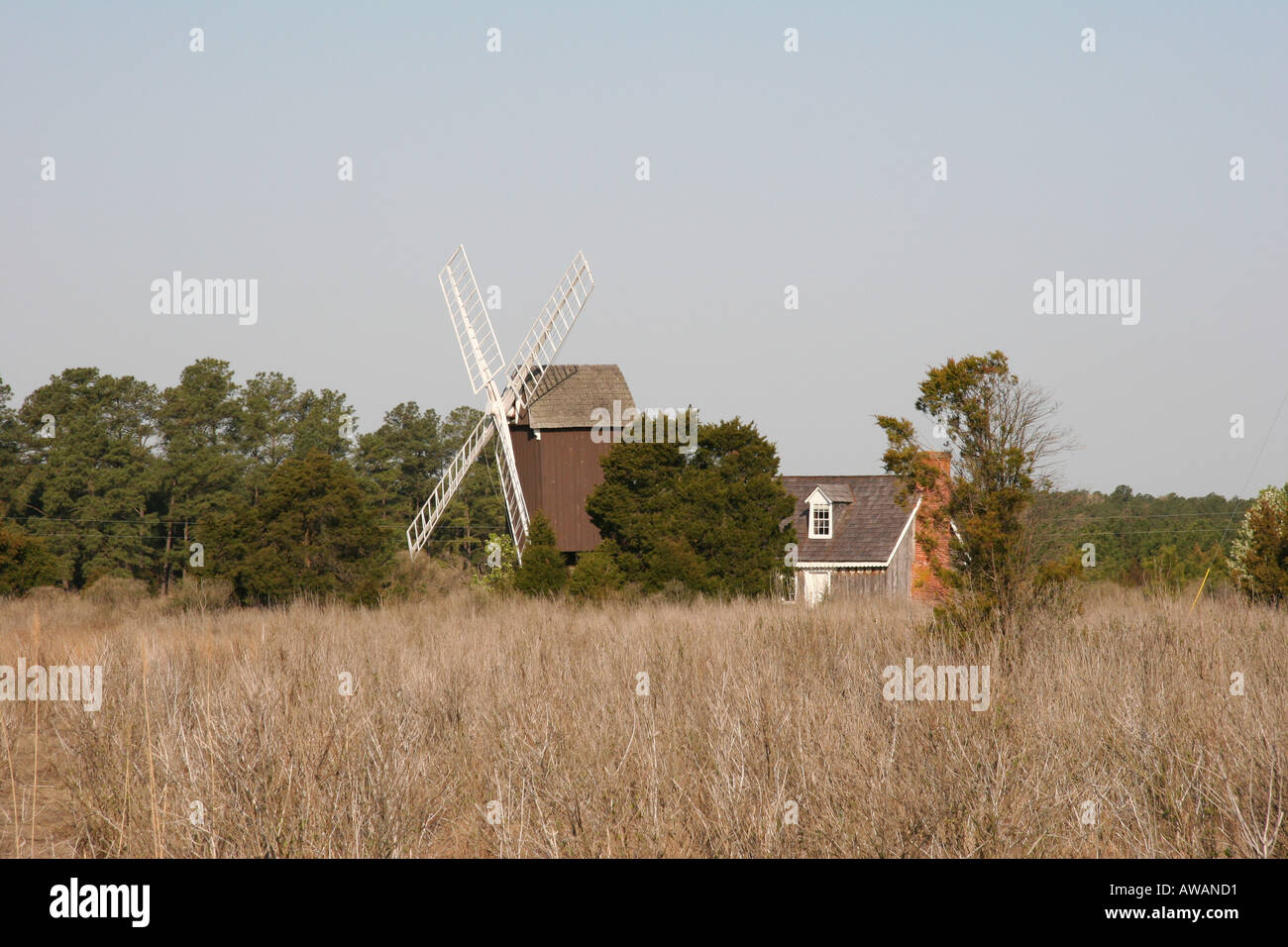 Spocott Windmill as Viewed From the East Stock Photo - Alamy