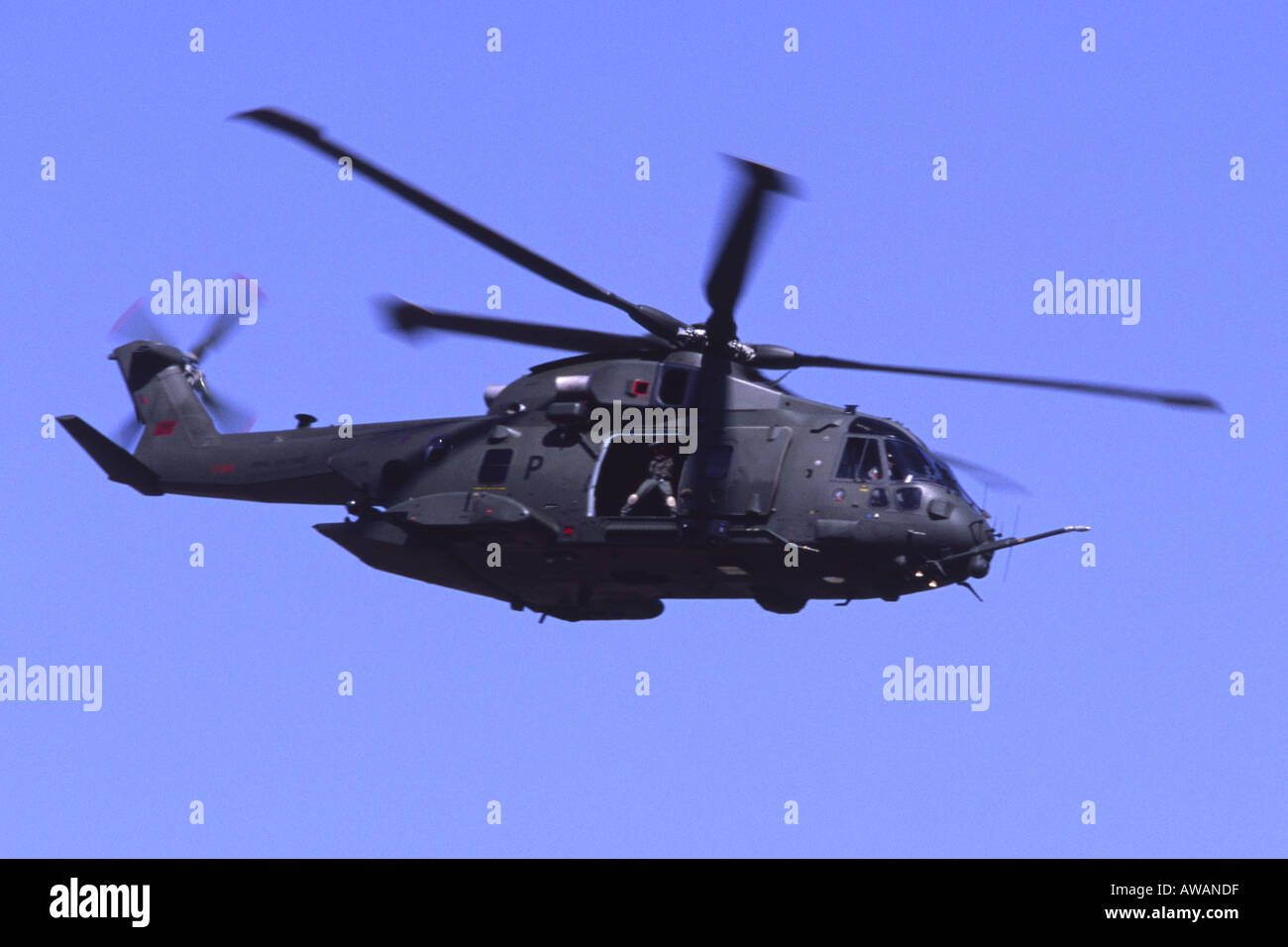 Raf merlin hc3 helicopter hi-res stock photography and images - Alamy