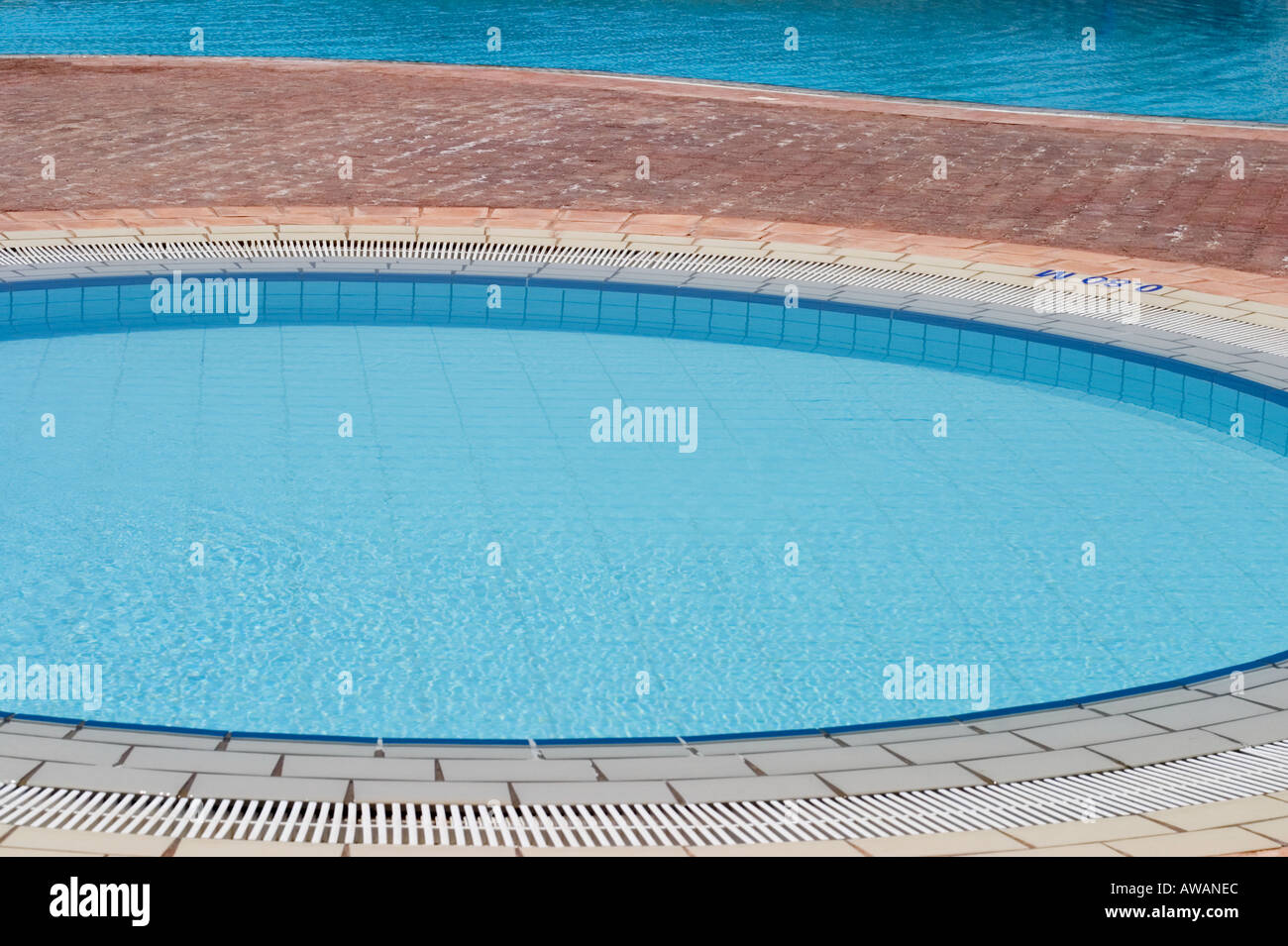 Circular Children's Swimming Pool Stock Photo - Alamy