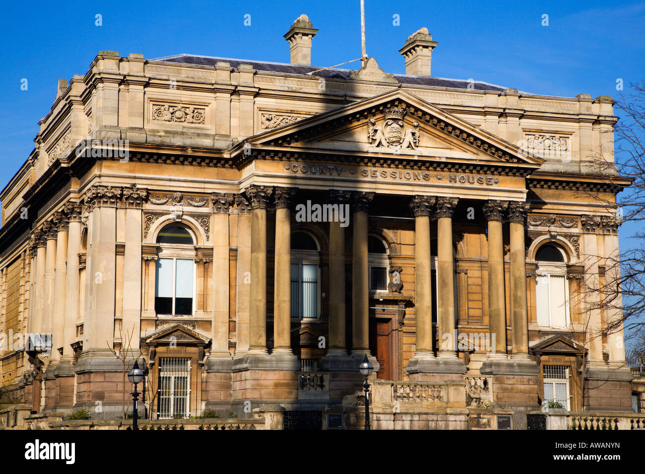 County Sessions House Liverpool Merseyside England Stock Photo - Alamy