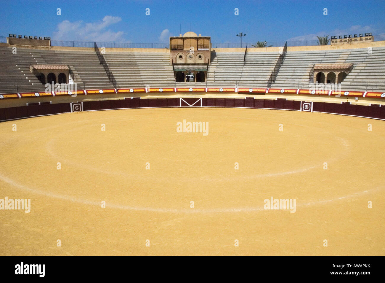 Bullring in Vera, Costa Almeria, Spain Stock Photo - Alamy