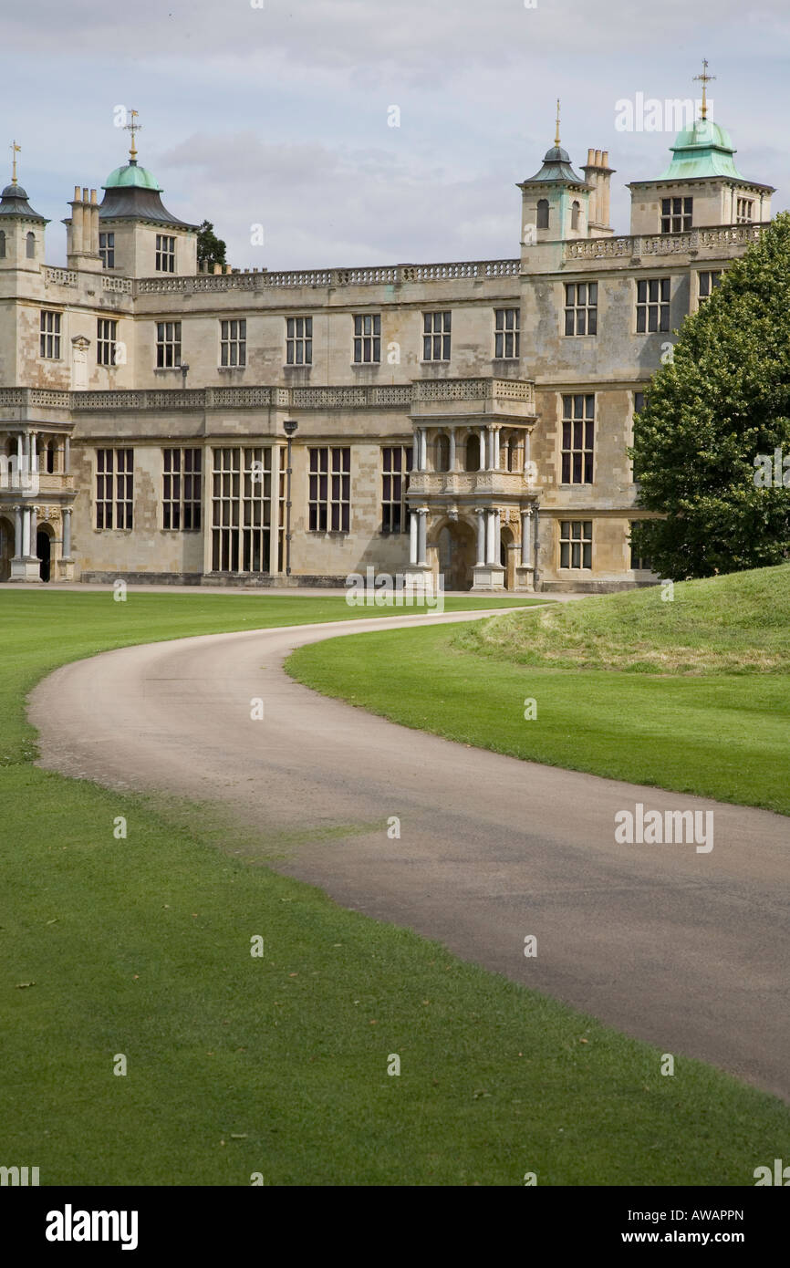 Audley Hall Monor house and gardens, Saffron Walden, Essex, England ...