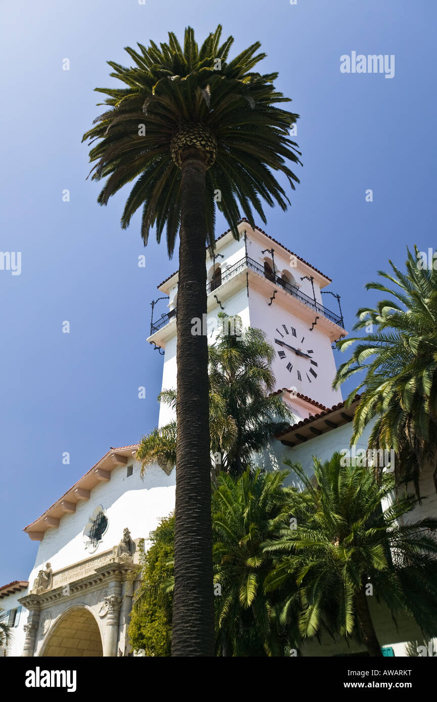 Santa Barbara, County Courthouse, California, USA Stock Photo - Alamy