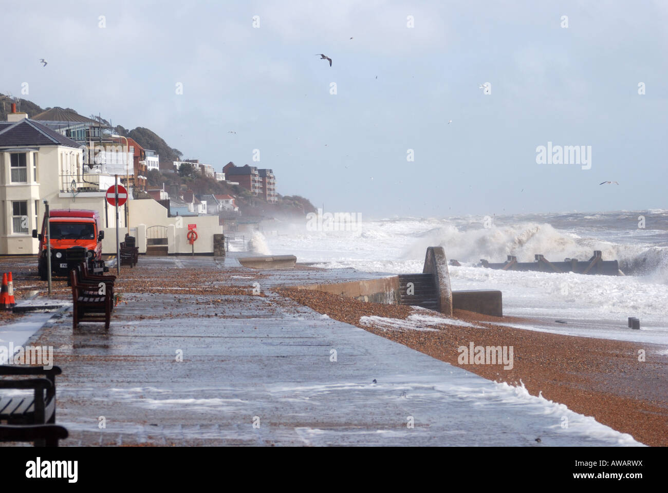 Sandgate beach near folkstone kent Stock Photo - Alamy