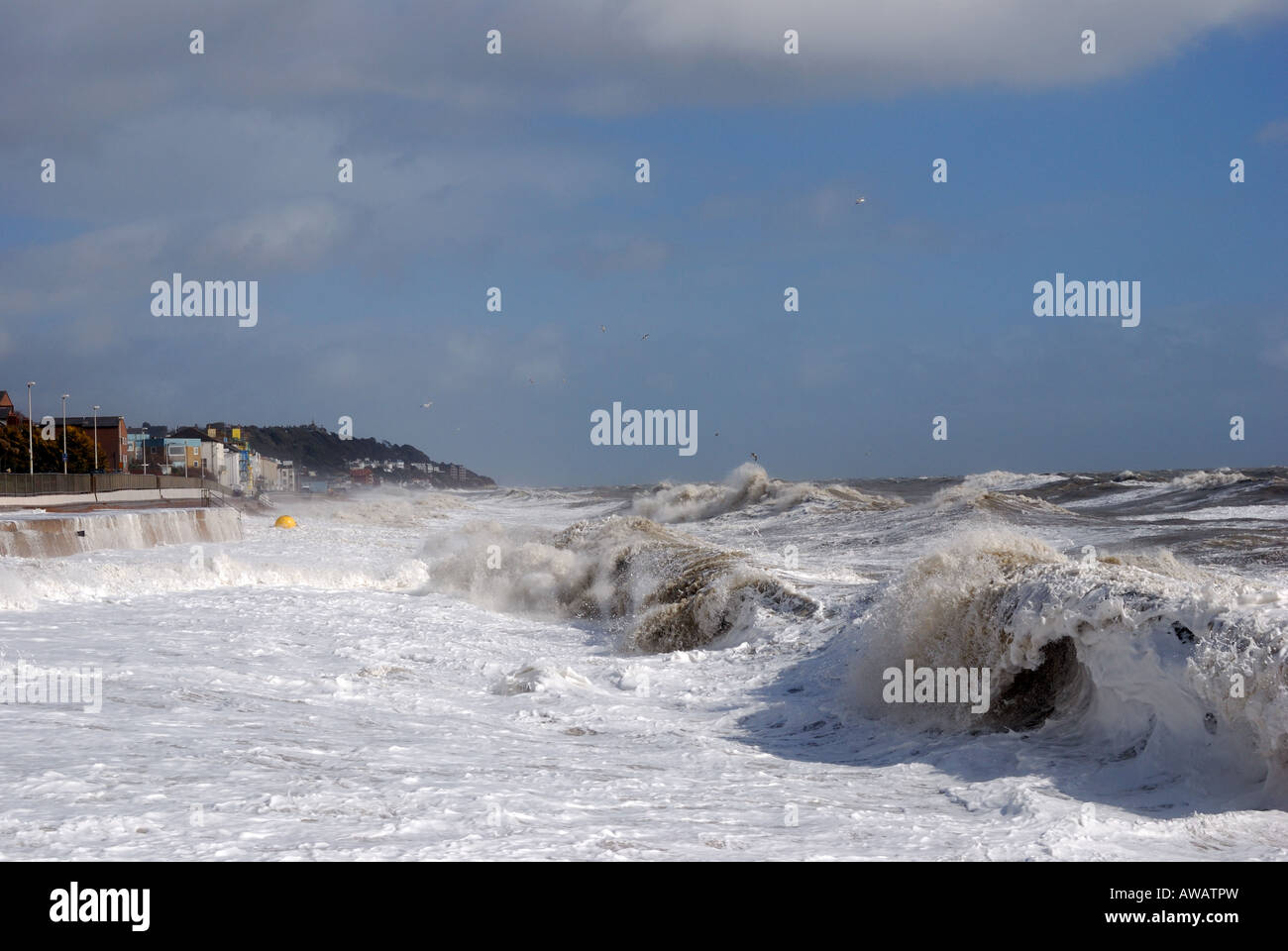 Sandgate beach near folkstone kent Stock Photo - Alamy