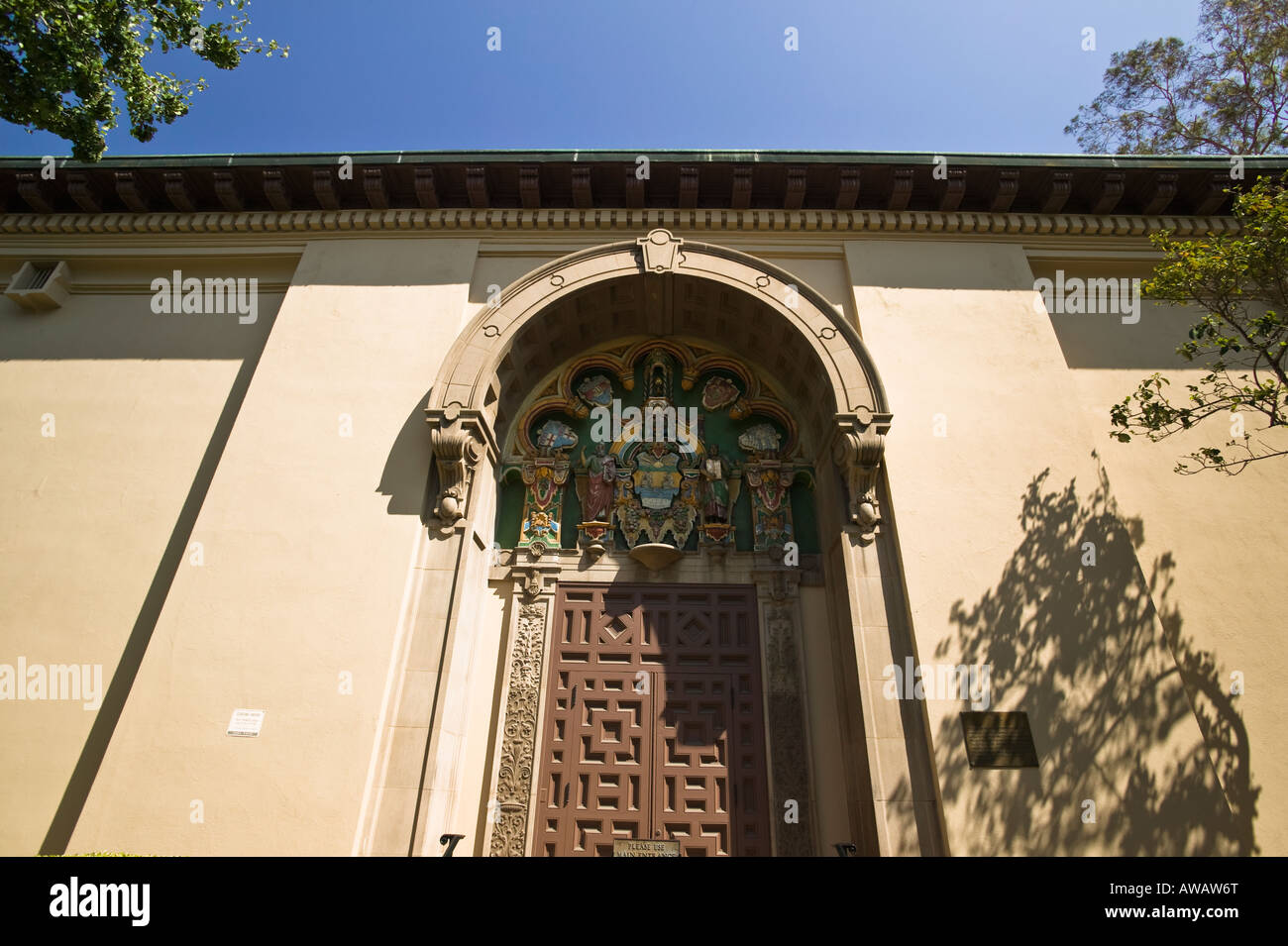 Public Library Santa Barbara, California, USA Stock Photo - Alamy