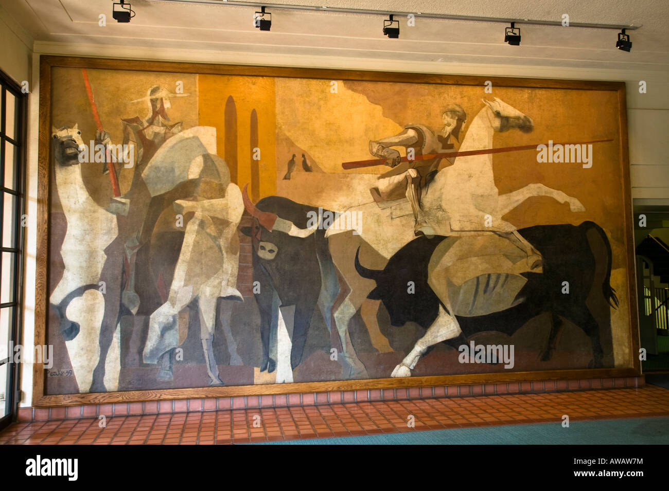 Public Library Santa Barbara, California, USA Stock Photo - Alamy