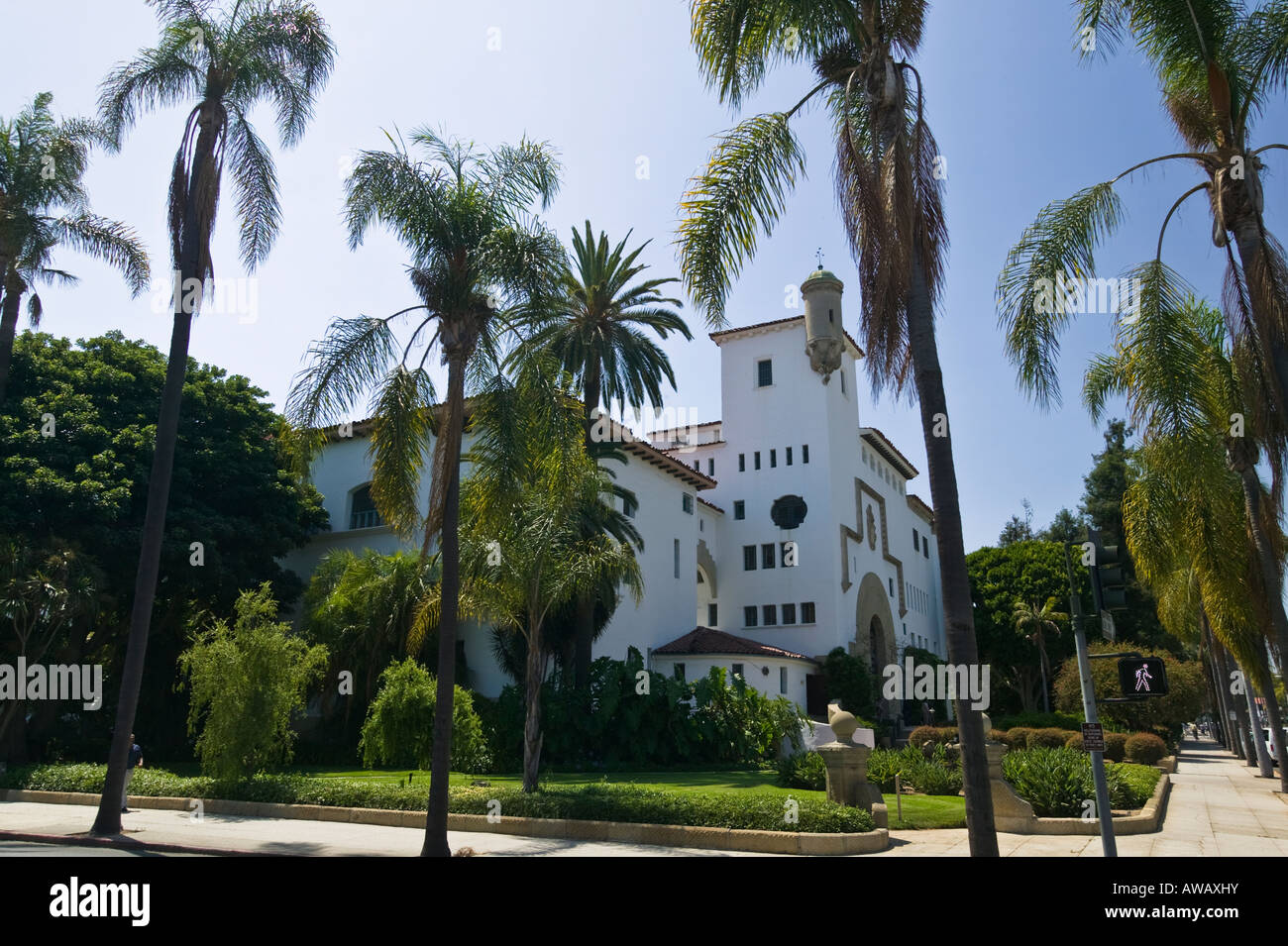 Santa Barbara, County Courthouse, California, USA Stock Photo - Alamy
