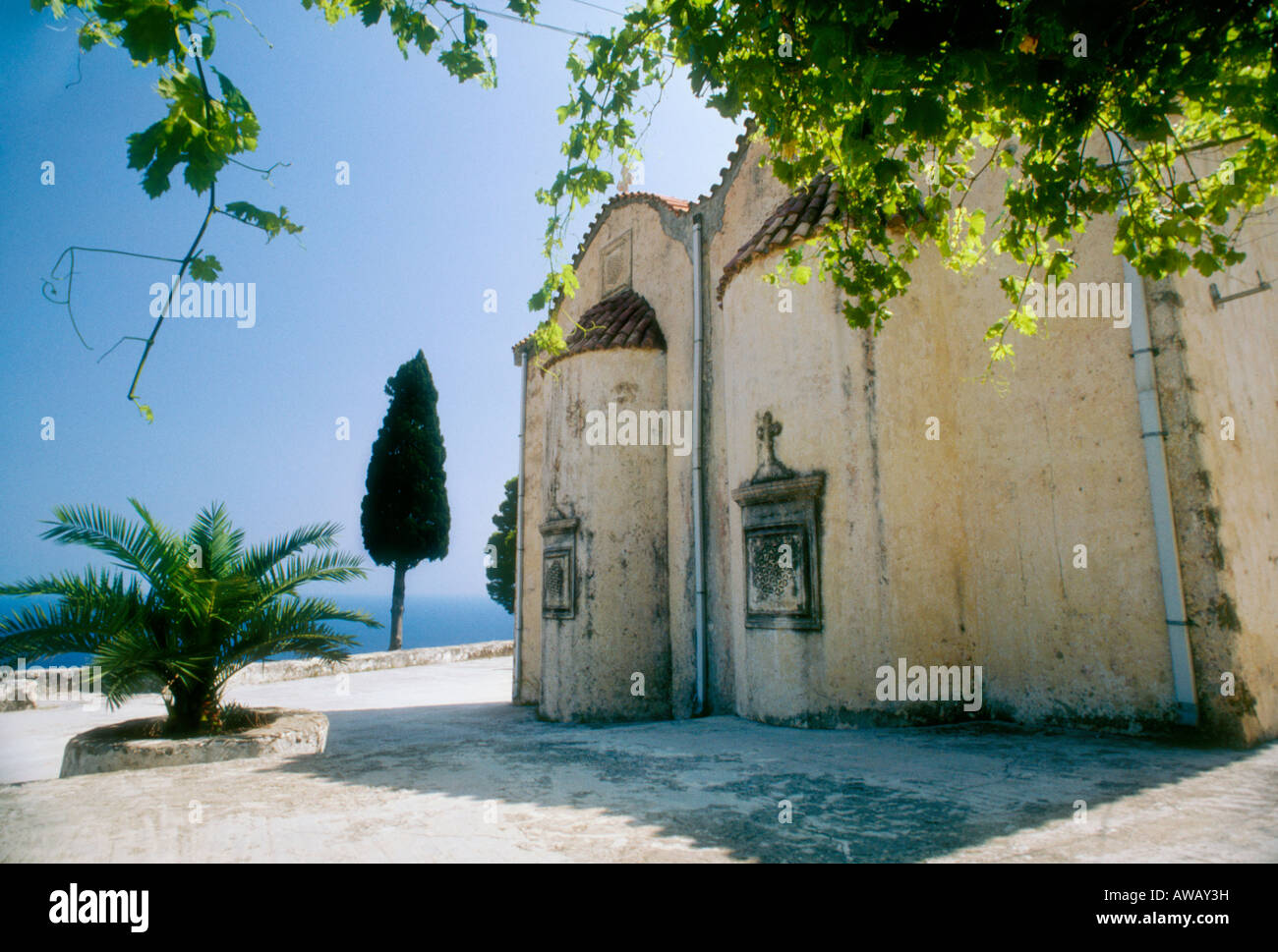 Prevali Monastery, Crete Stock Photo - Alamy