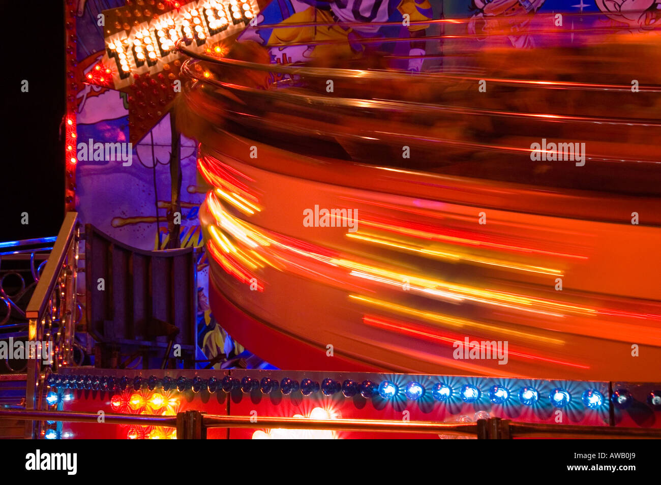 Fun Fair Ride Stock Photo - Alamy