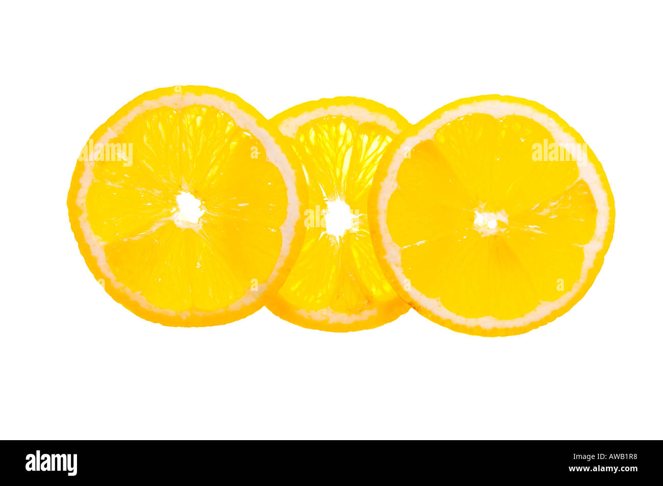 Orange juice wedges Cut Out Stock Images & Pictures - Alamy