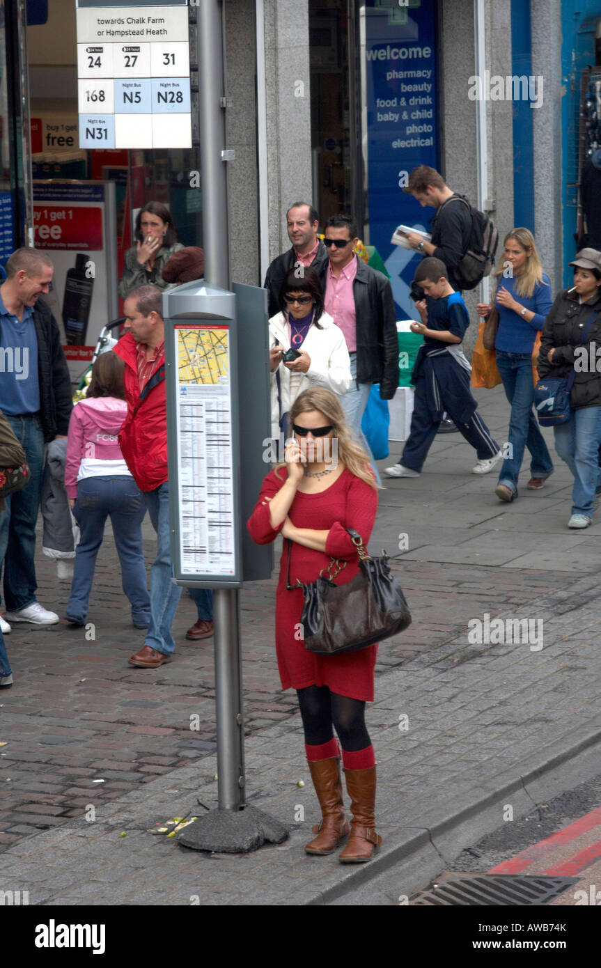 Camden bus stop camden bus stop travel hi-res stock photography and ...