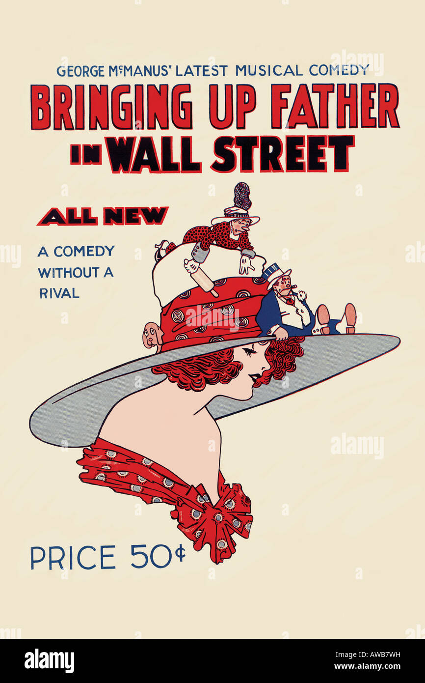 Bringing up father cartoon hi-res stock photography and images - Alamy