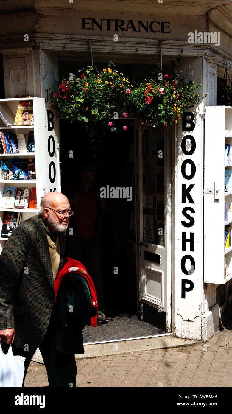 Hay-on-Wye bookshop at time of Hay Festival Stock Photo - Alamy