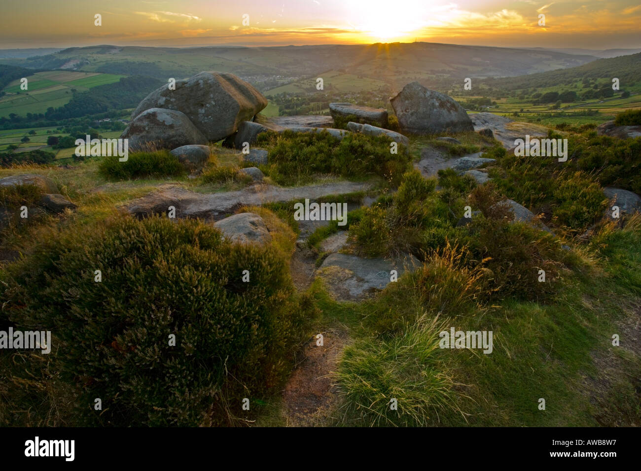 Viewed from the peak hi-res stock photography and images - Alamy
