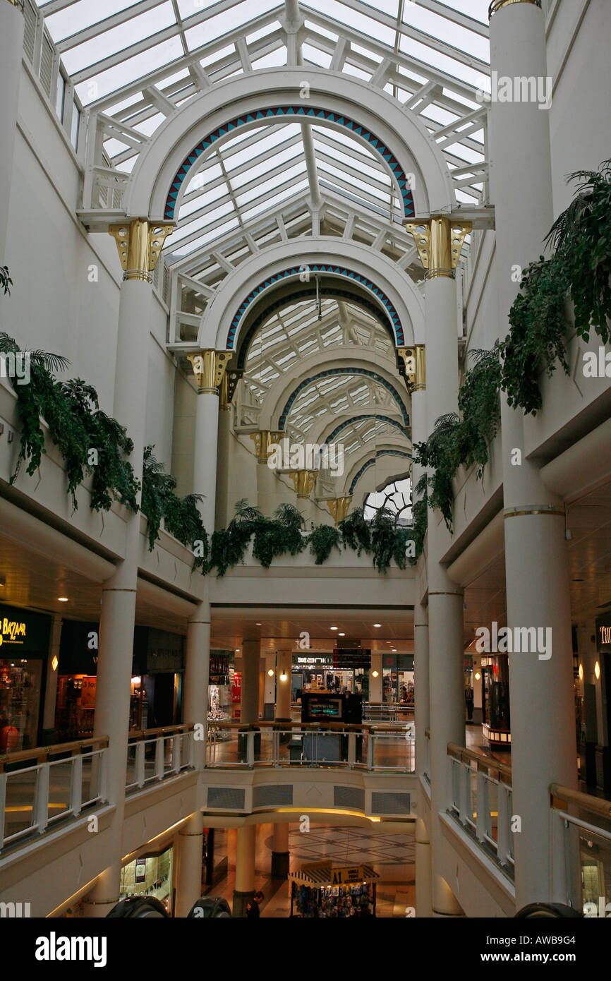 Queens Arcade Shopping Centre Cardiff High Resolution Stock Photography ...