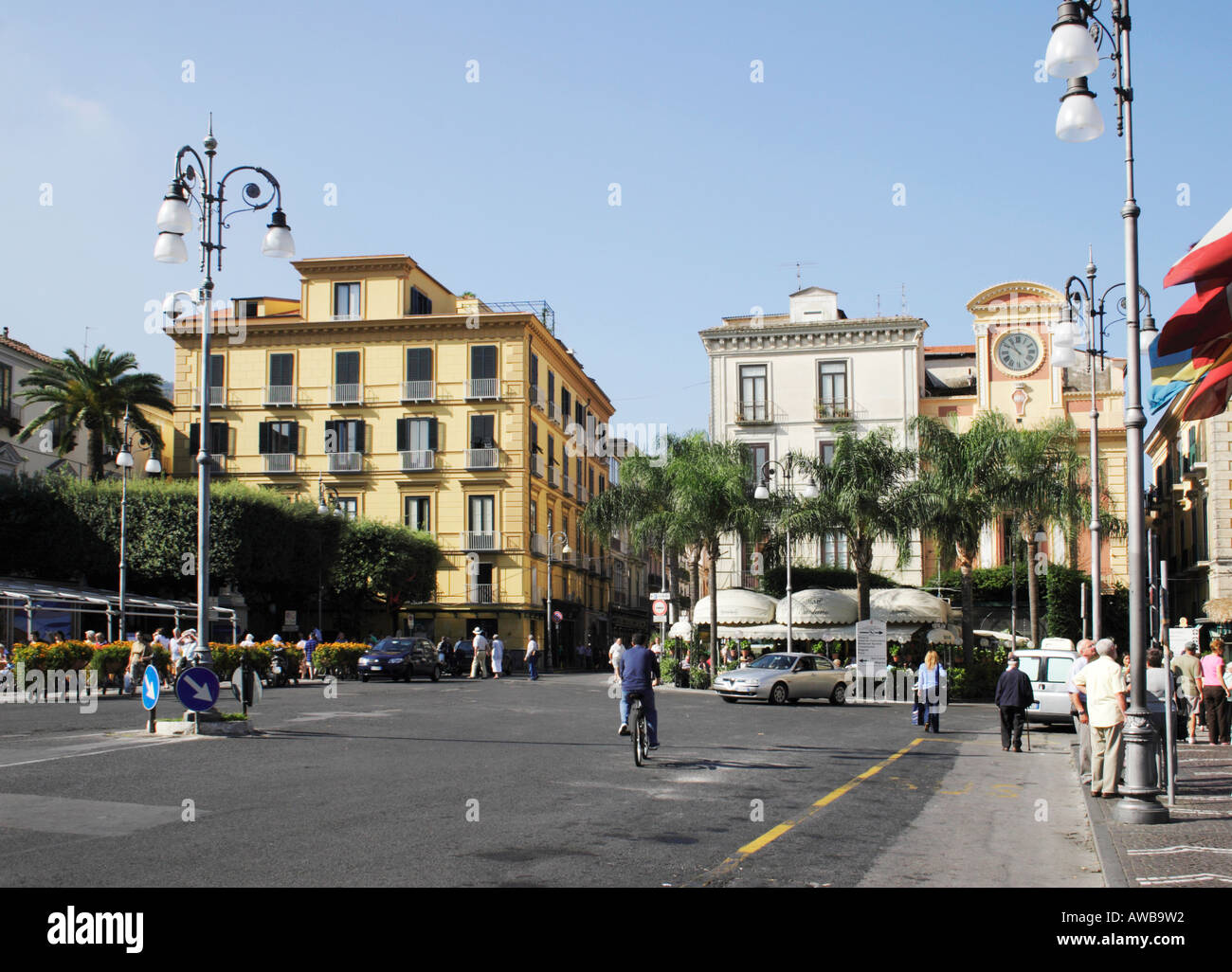 Piazza Tasso, Sorrento, Italy Stock Photo - Alamy