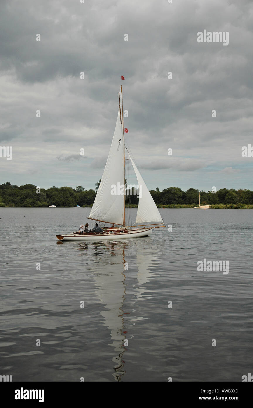 Norfolk Broads Sail Stock Photo - Alamy