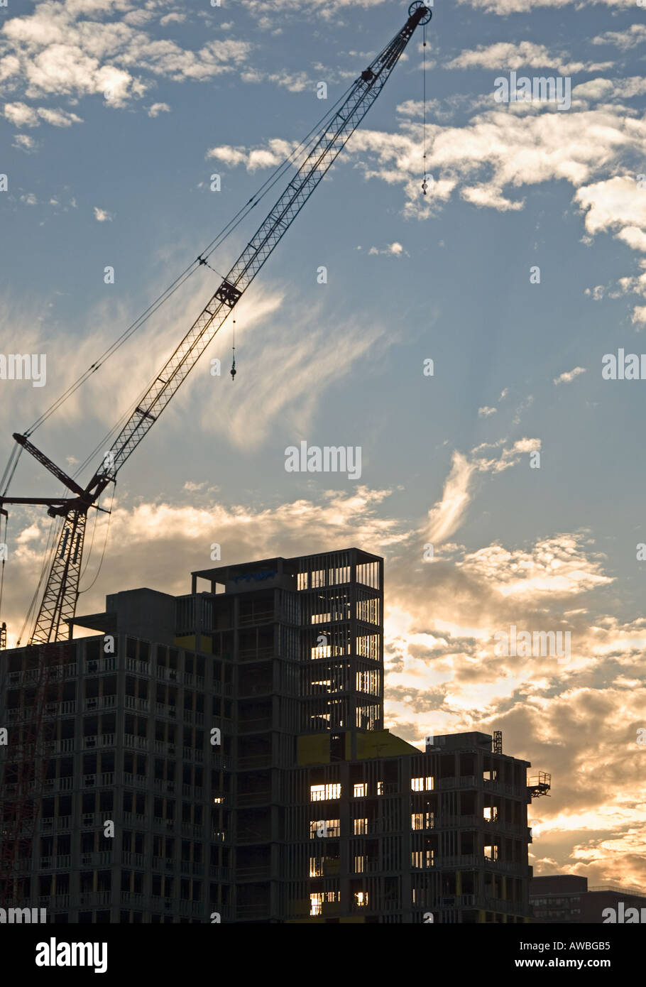 High rise building under construction Stock Photo - Alamy