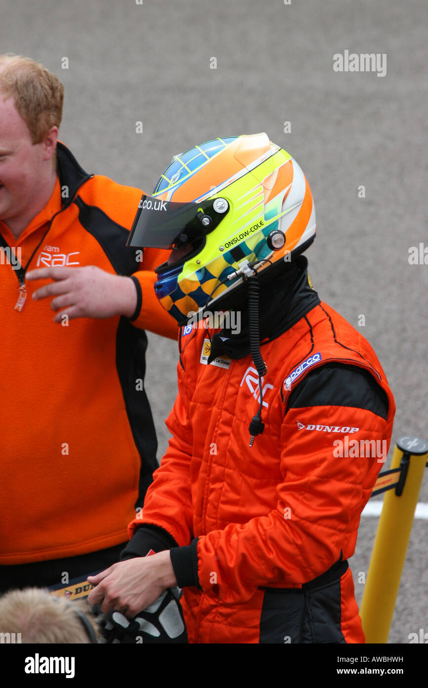 Tom Onslow Cole BTCC touring car driver Stock Photo - Alamy