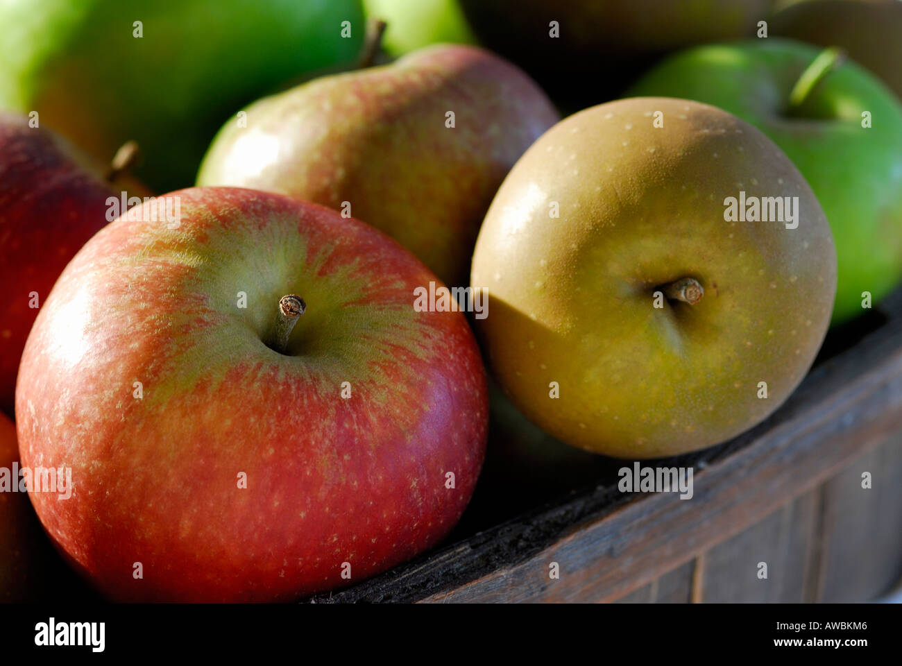 selection of english apples Stock Photo - Alamy