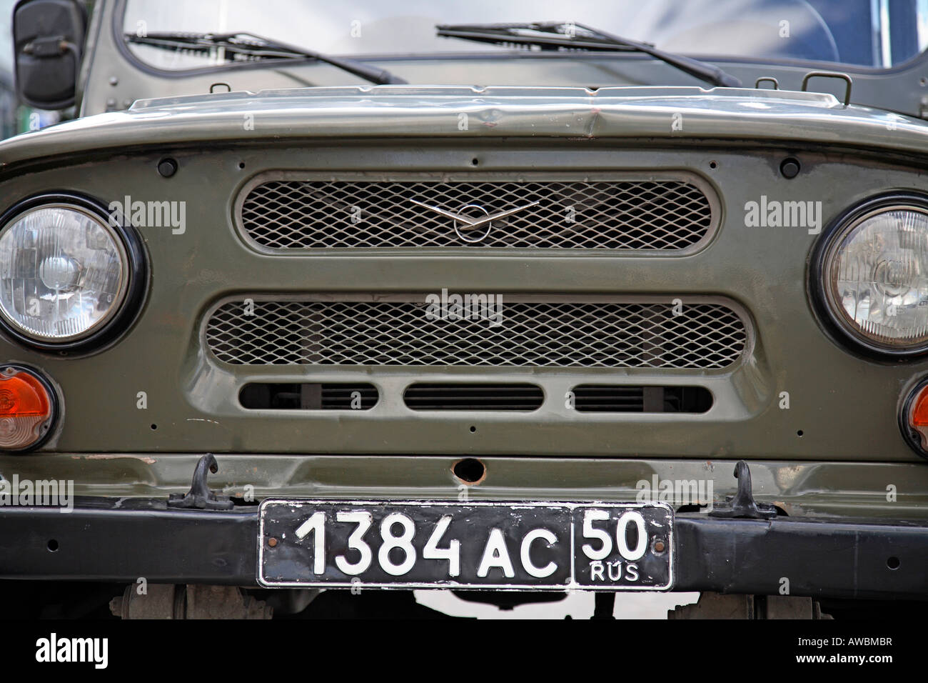 Russia, Moscow, Four Wheel Drive Vehicle Stock Photo - Alamy
