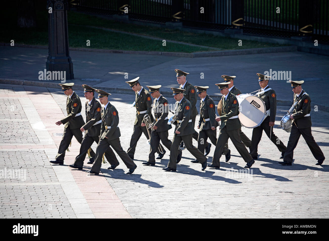 Russia, Moscow, Kremlin, Military Marching Band Stock Photo - Alamy