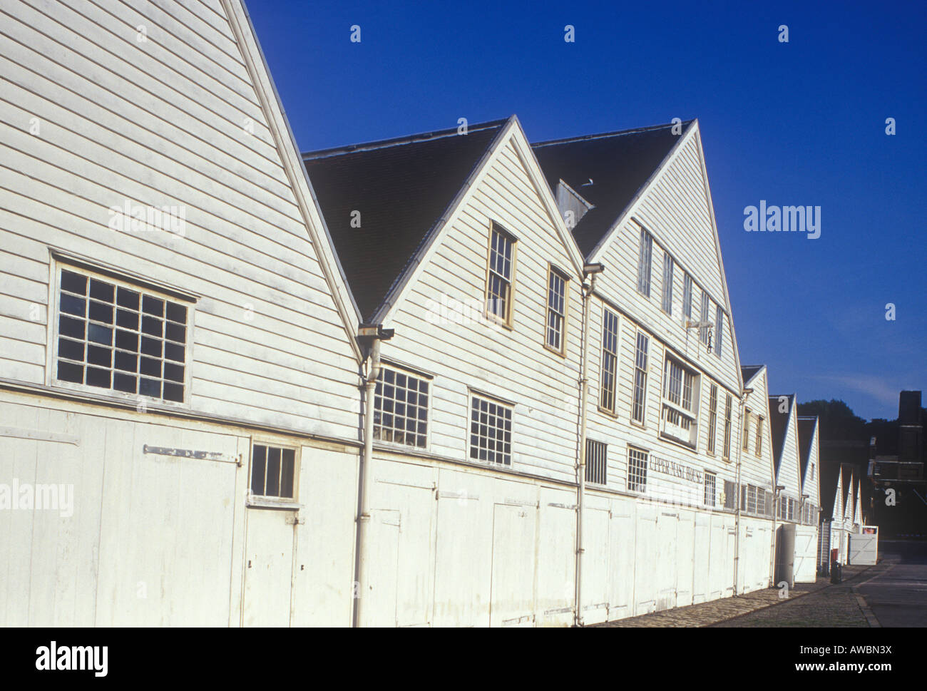 Royal Naval Dockyards Chatham Kent view of the Mast House Mould Loft ...
