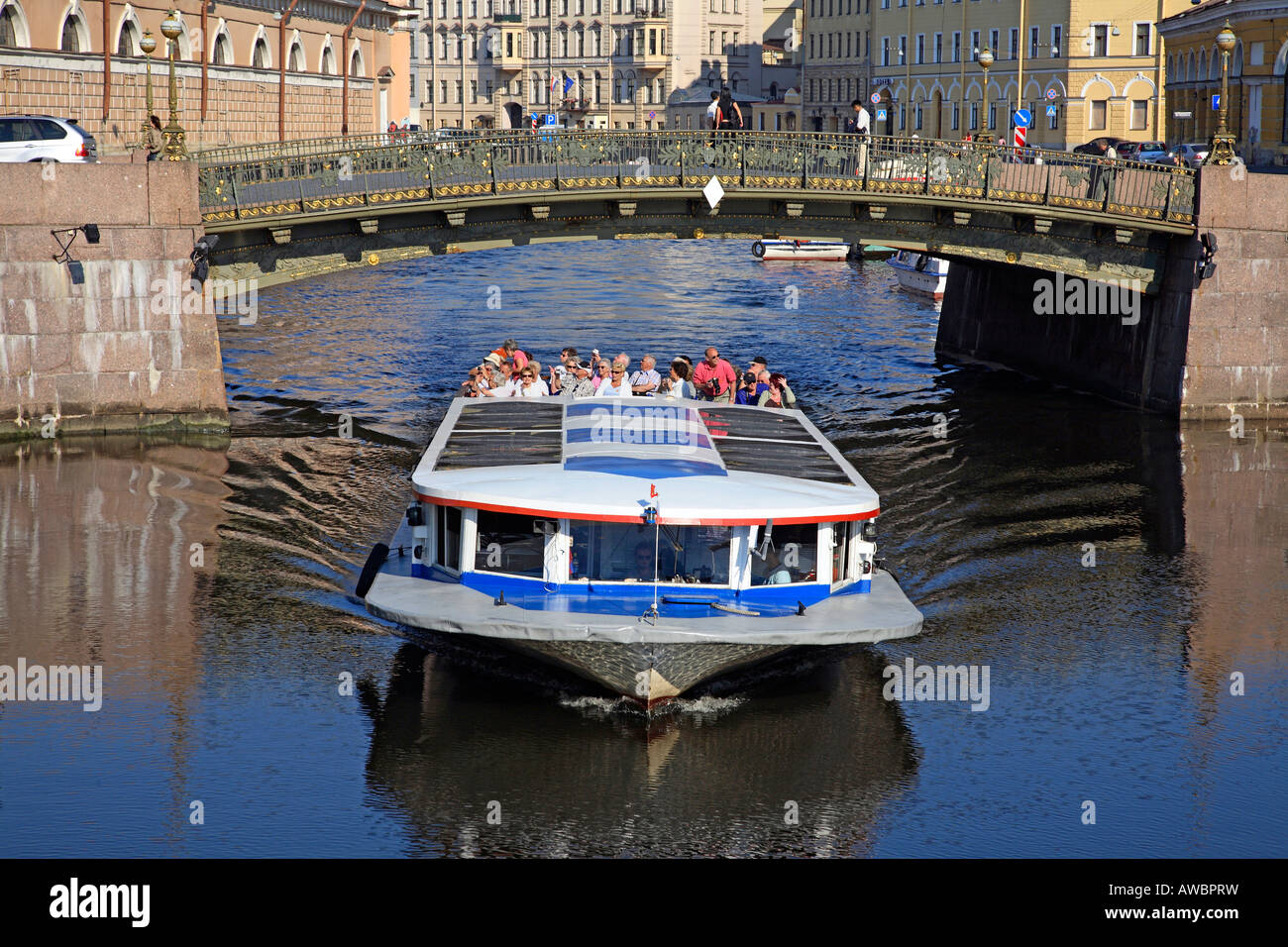 Russia, St Petersburg, Little Stable Bridge (malo-konyushennyy Most ...