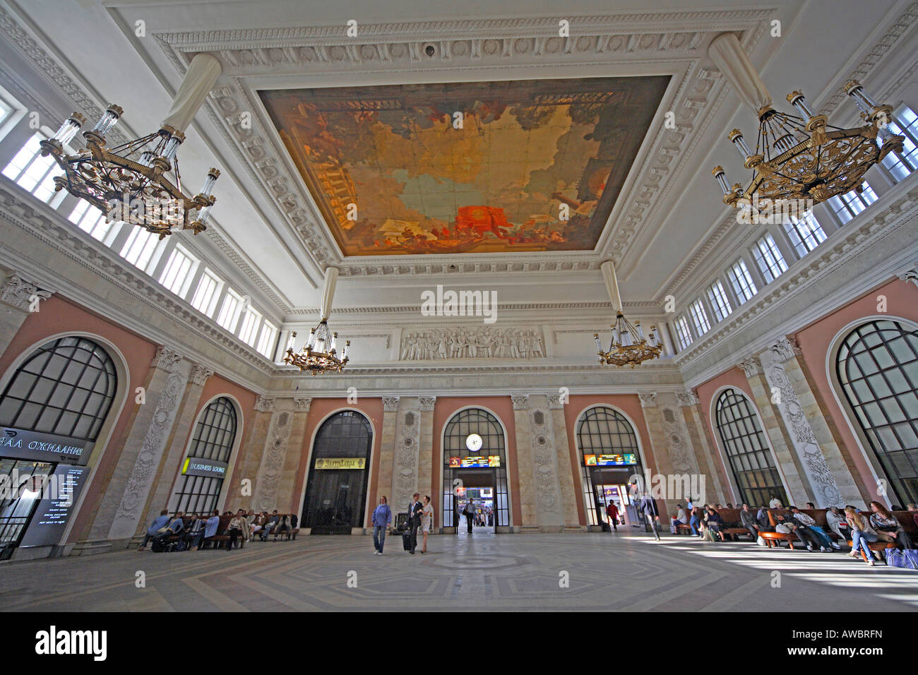 Moscow st petersburg railway hi-res stock photography and images - Alamy
