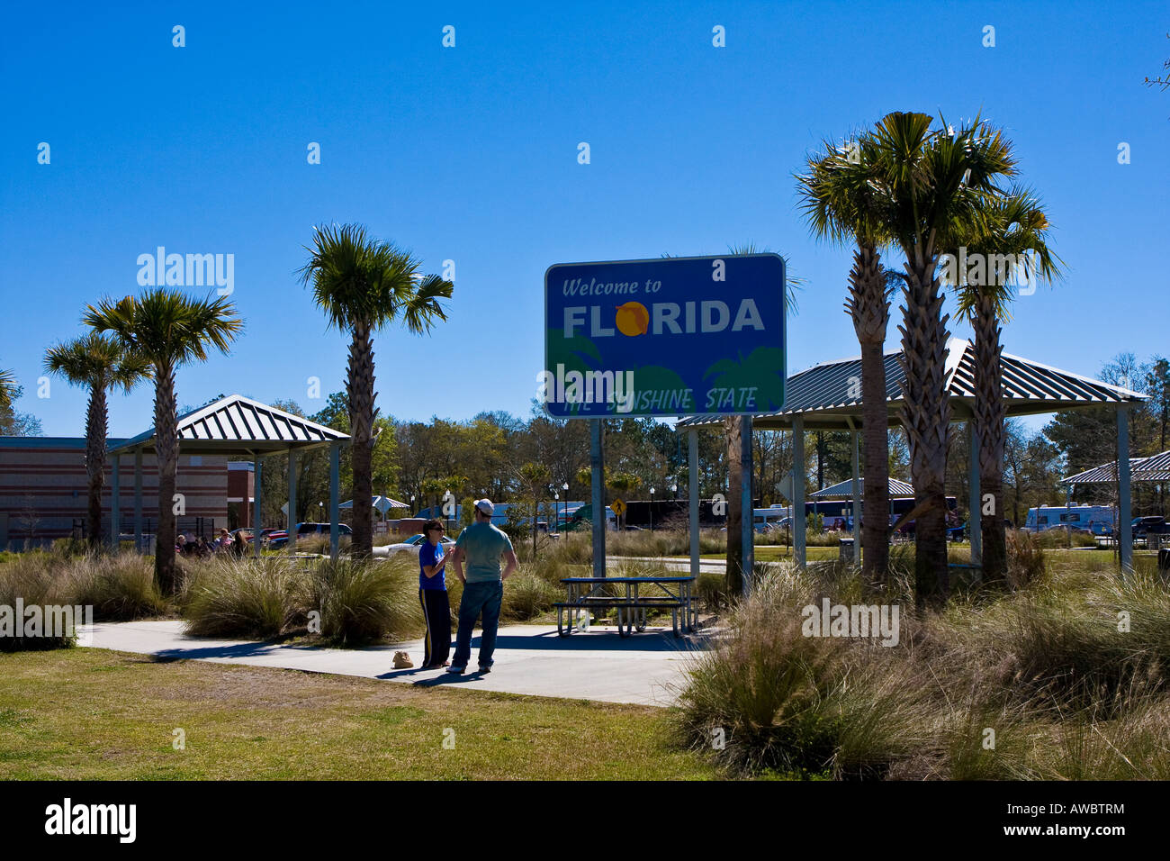 Welcome florida sign sunshine state hi-res stock photography and images ...