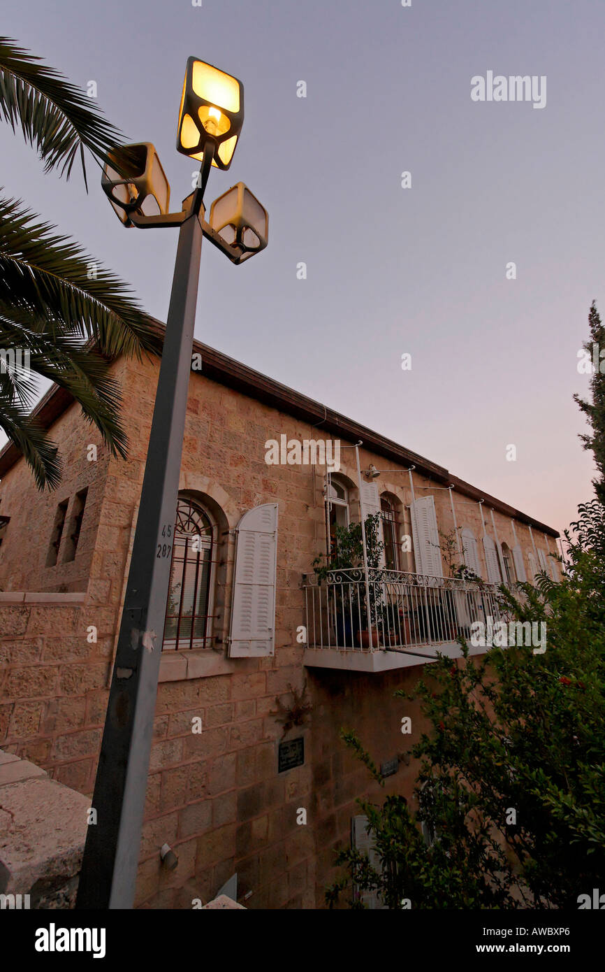 Jerusalem Israel Yemin Moshe the first Jewish residence built outside ...
