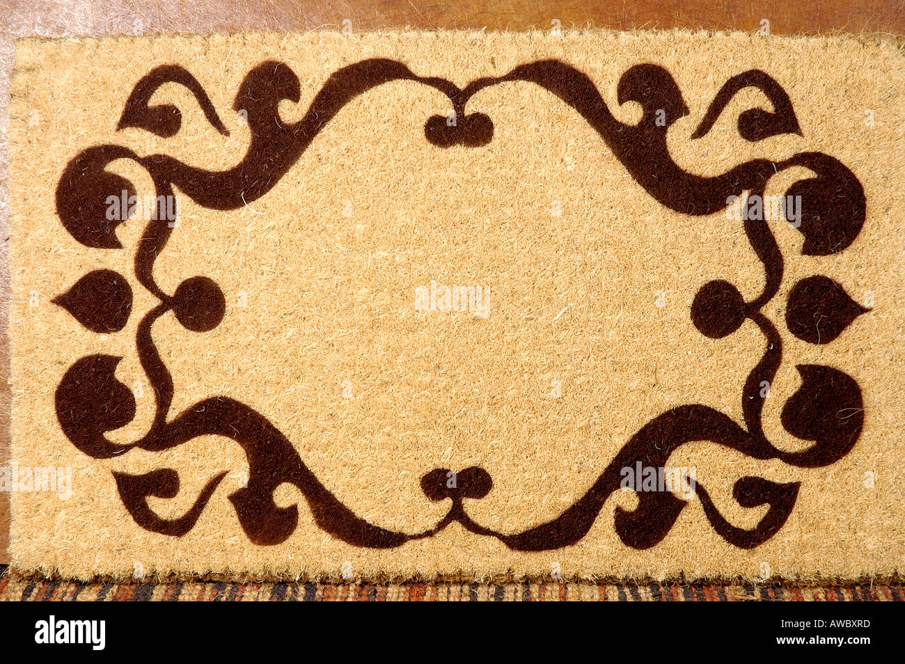 Coir floor mat hi-res stock photography and images - Alamy