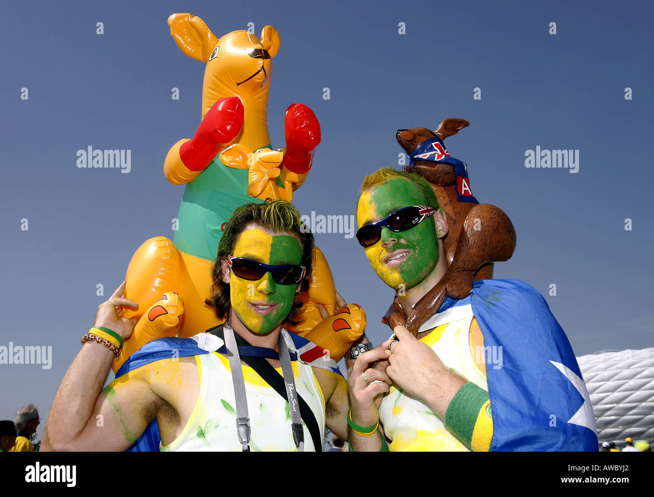 Australian soccer fans in fifa hi-res stock photography and images - Alamy