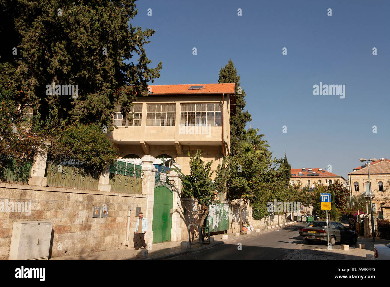 Israel Jerusalem Musrara or Morasha neighborhood was built in the years ...